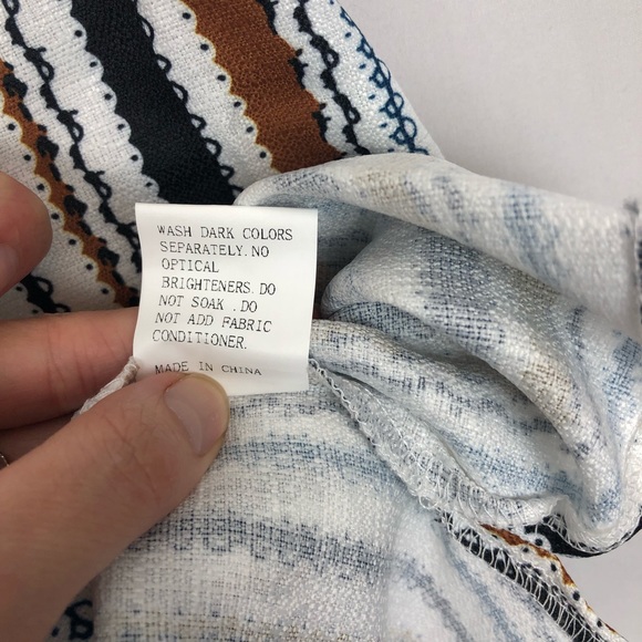 Tops | Multicolor Striped Split Side Tank Top | Poshmark